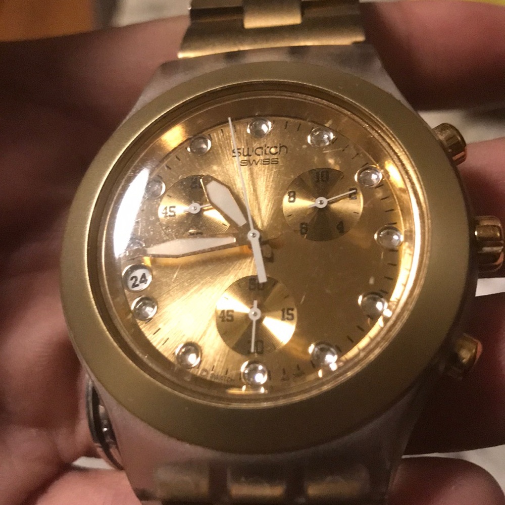 Swatch Gold Watch - Gem